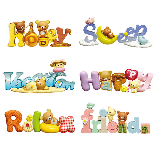 [Re-Ment] Rilakkuma Words